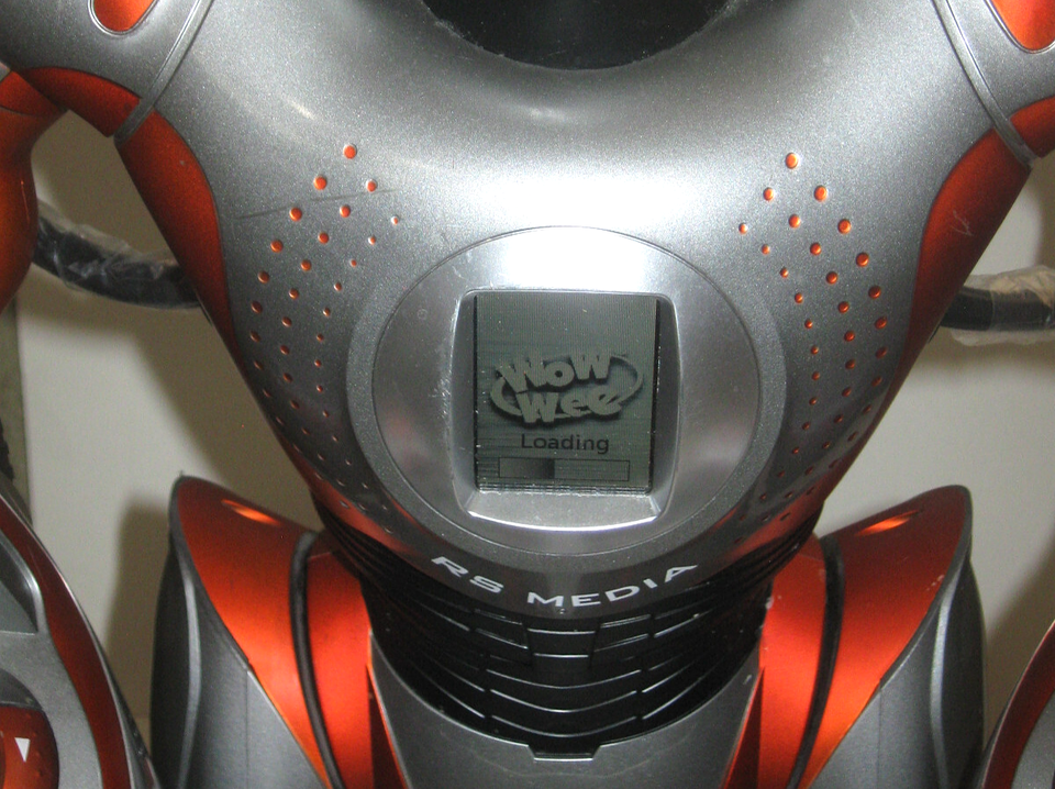 WowWee 2006 RS Media Large Humanoid Robot RC Remote Control 25in ...