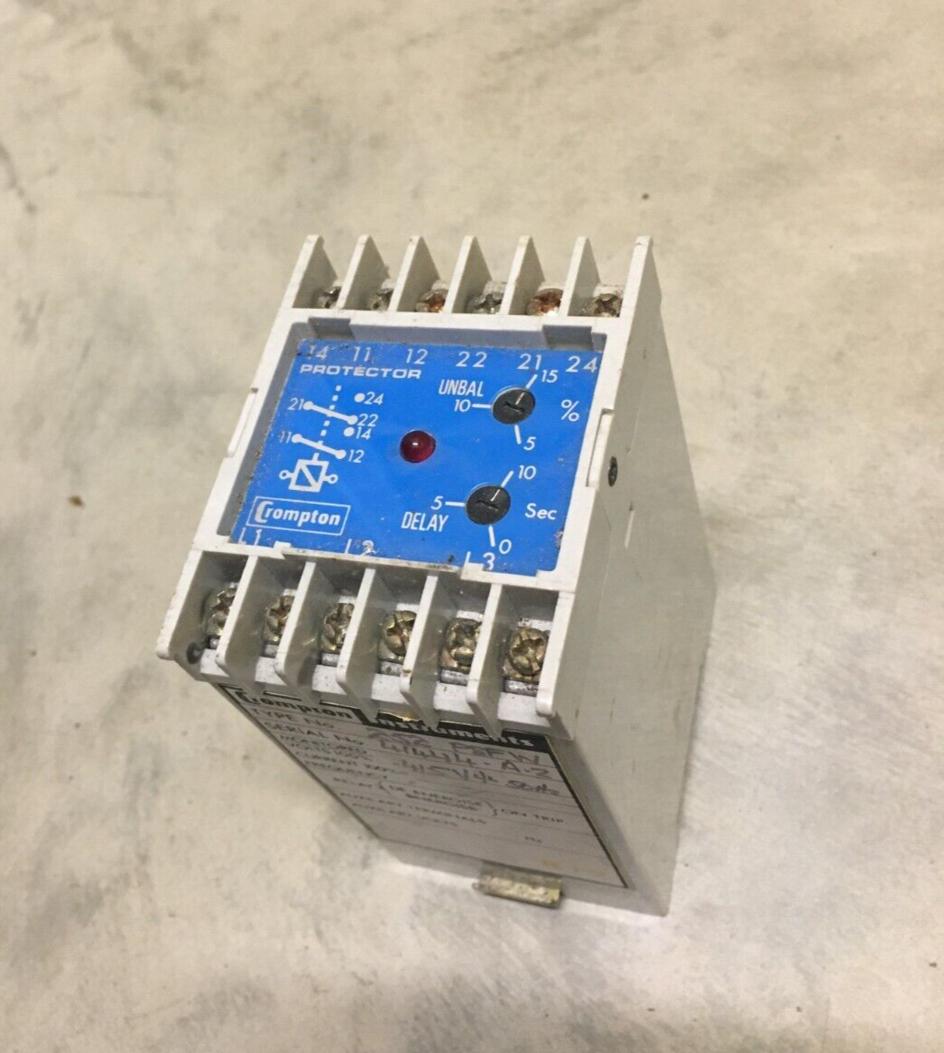 Crompton phase failure relay 252-PSFW Good Cond | eBay Australia