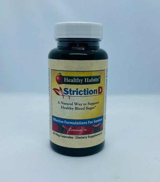 Healthy Habits Striction BP Blood Pressure Dietary Supplement - 120 Veg ...