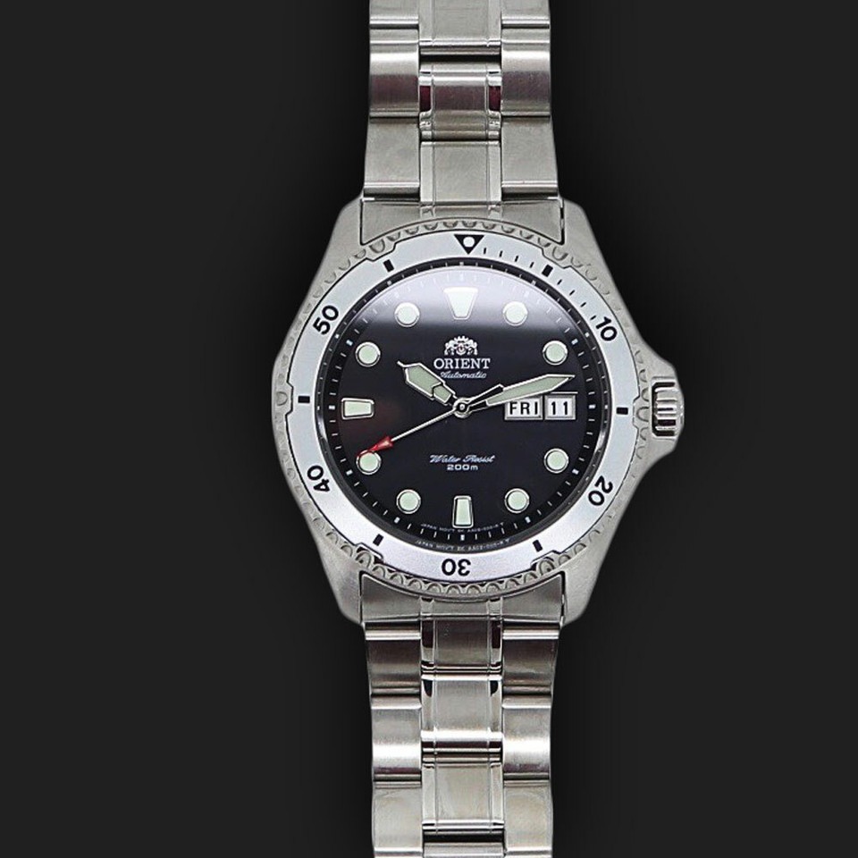 Diver Watch Bezel Insert Made for Orient Mako II and Ray II FAA Series ...