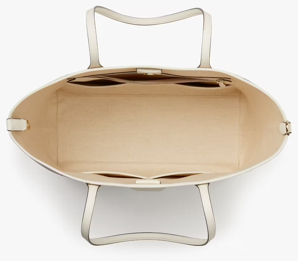 Kate Spade Sutton Large Tote Bag Ivory Tulip Toss Cream Purse KB293 NWT ...