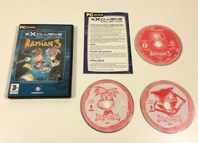 Rayman 3 Exclusive Collection - FRENCH PC Game 2003 - Windows 98/SE ...