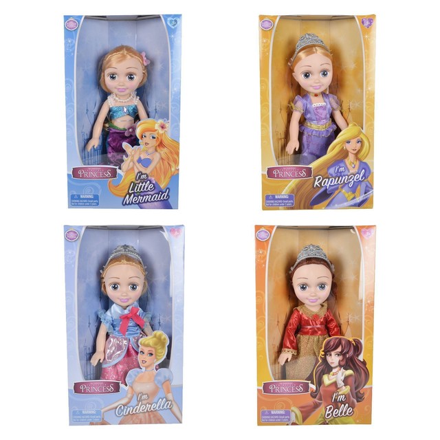 Toon Studio Fairytale Princess 14" Rapunzel Doll With Clothes Outfit 3 ...