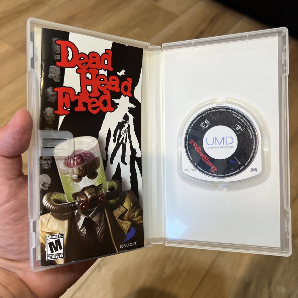 Dead Head Fred D3 Sony Playstation Portable PSP LN Perfect condition ...