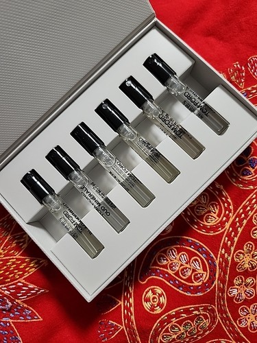 TOM FORD SIGNATURE DISCOVERY 6 PC FRAGRANCE SAMPLER GIFT SET 0.05oz ...