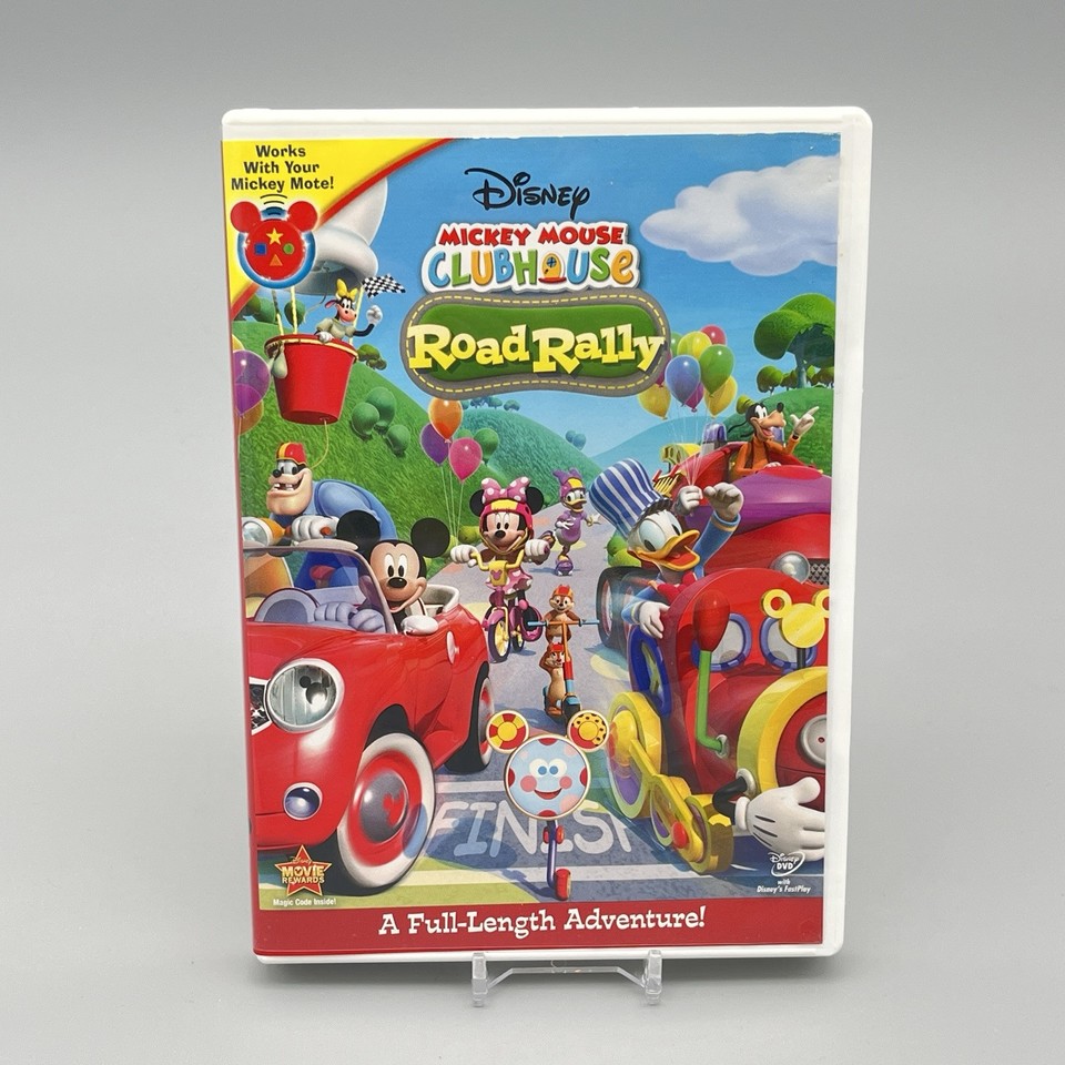 Lot of 2 Disney Mickey Mouse Clubhouse DVD Monster Musical & Road Rally ...