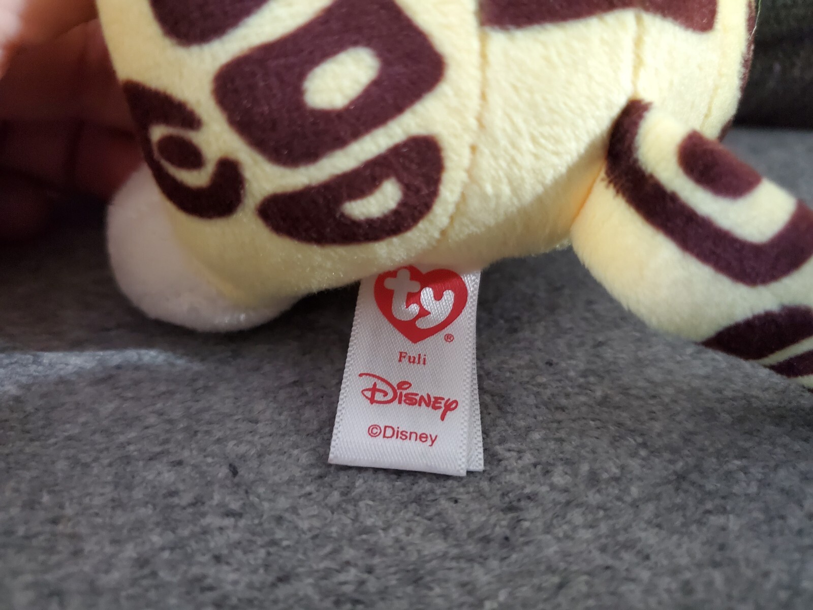 Ty Sparkle Beanie Babies Fuli Cheetah Disney The Lion Guard Plush ...