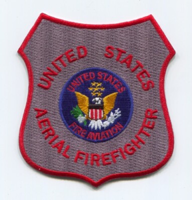 United States Aerial Firefighter Aviation Forest Fire Patch Arizona AZ ...