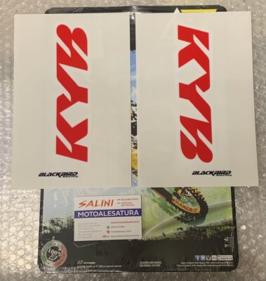 Set Autocollant Adhésifs Fourche KYB Kayaba - Crystall - Clear Fork ...