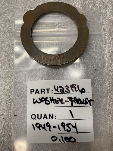 1949 To 1954 Packard Ultramatic Transmission Thrust Washer- 423196 NOS ...