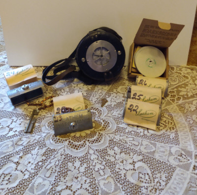Vintage Lathem Time Recorder Watchmans Clock With 5 Stations + Box Of ...