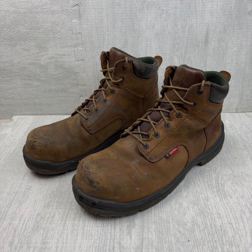 Red Wing King Safety Toe Boots Mens 11.5 Brown Leather Workwear 2240 ...