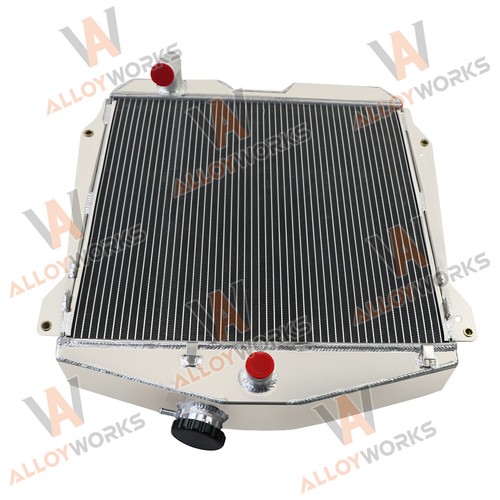 For Chevy Fleetline FleetMaster Stylemaster L6 1943-48 4 Row Aluminum ...