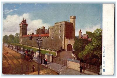 c1910 Cardiff The Castle Cardiff Wales Unposted View Series Tuck Art ...