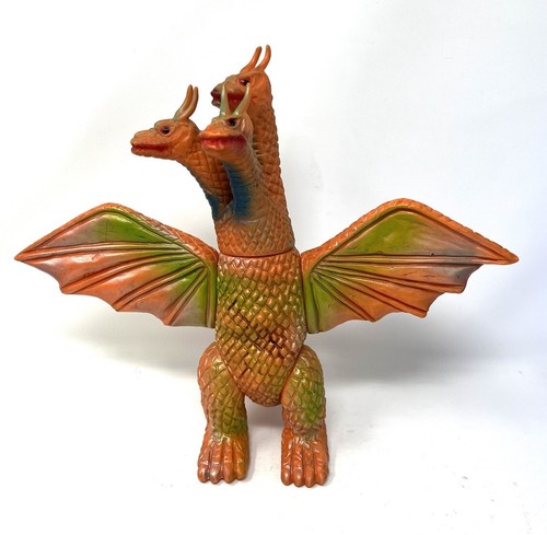 Vintage Bullmark King Ghidorah Kaiju Vinyl Sofubi Toho Godzilla | eBay