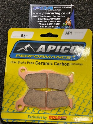 Apico Front Brake Pads Gas Gas MC 250F 2021-2022 | eBay UK