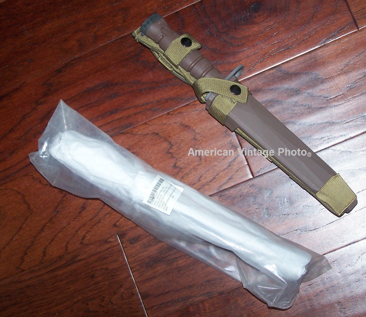 OKC-3S Knife Bayonet & Scabbard USMC Ontario Knife Company Genuine ...