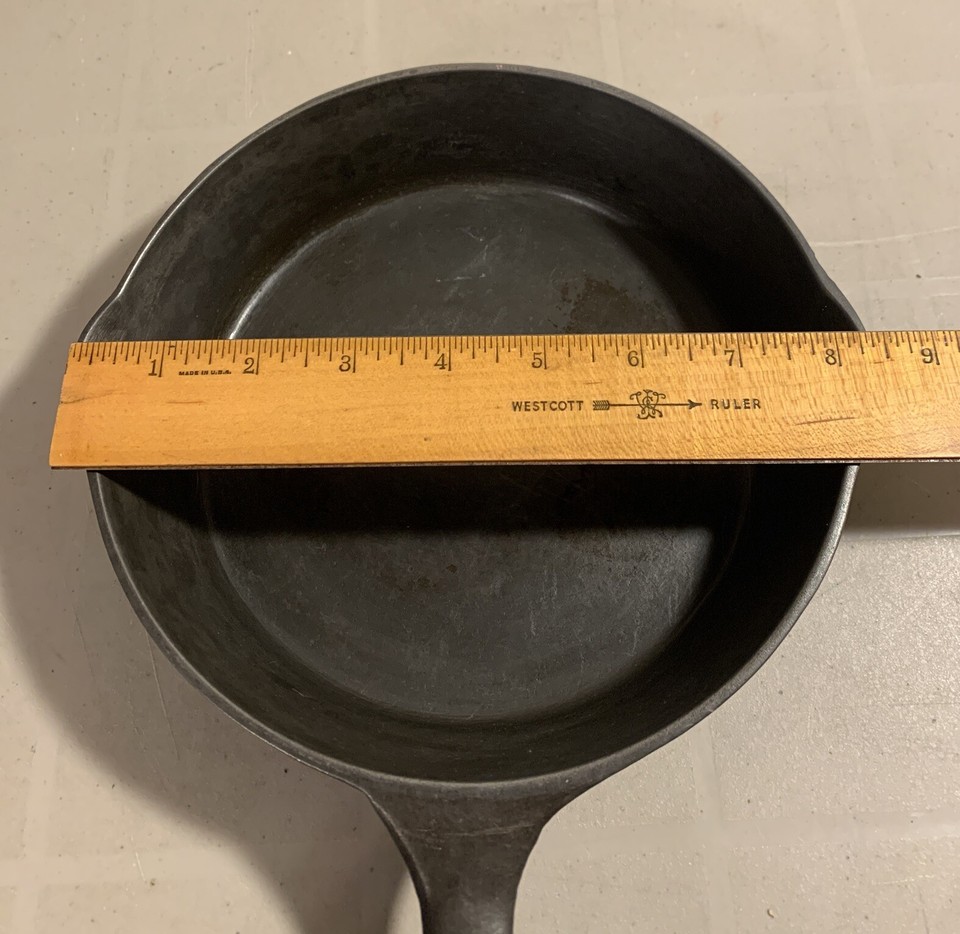 🔥Chicago Hardware Foundry CHF Cast Iron Skillet #5 Diamond Logo Double ...