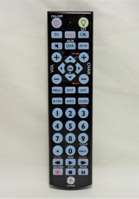 Original GE Rc24116-b Jc024 Universal Remote Control for sale online | eBay