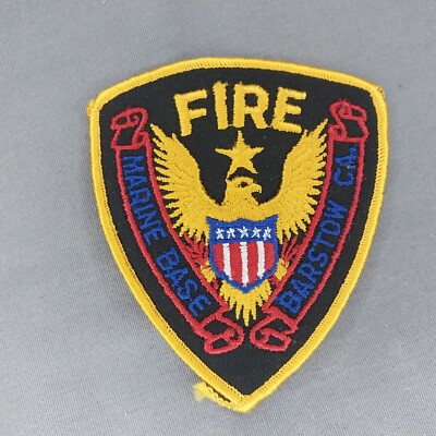 Marine Base Barstow CA California 4 1/4" Dept. Patch | eBay
