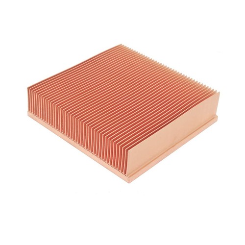 DIY Pure Copper Skiving Fin Heatsink 80x80x20mm / 3.15x3.15x0.79 inches ...