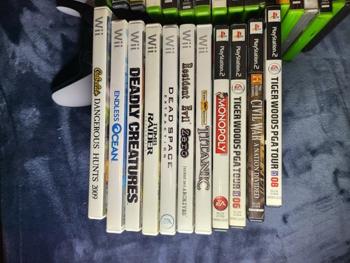 PS2, XBOX, and Wii Empty Cases, Manuals, and Cover Art Lot | eBay
