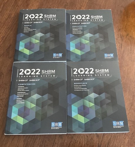 SHRM 2022 Learning System Books Competencies, People, Organization ...