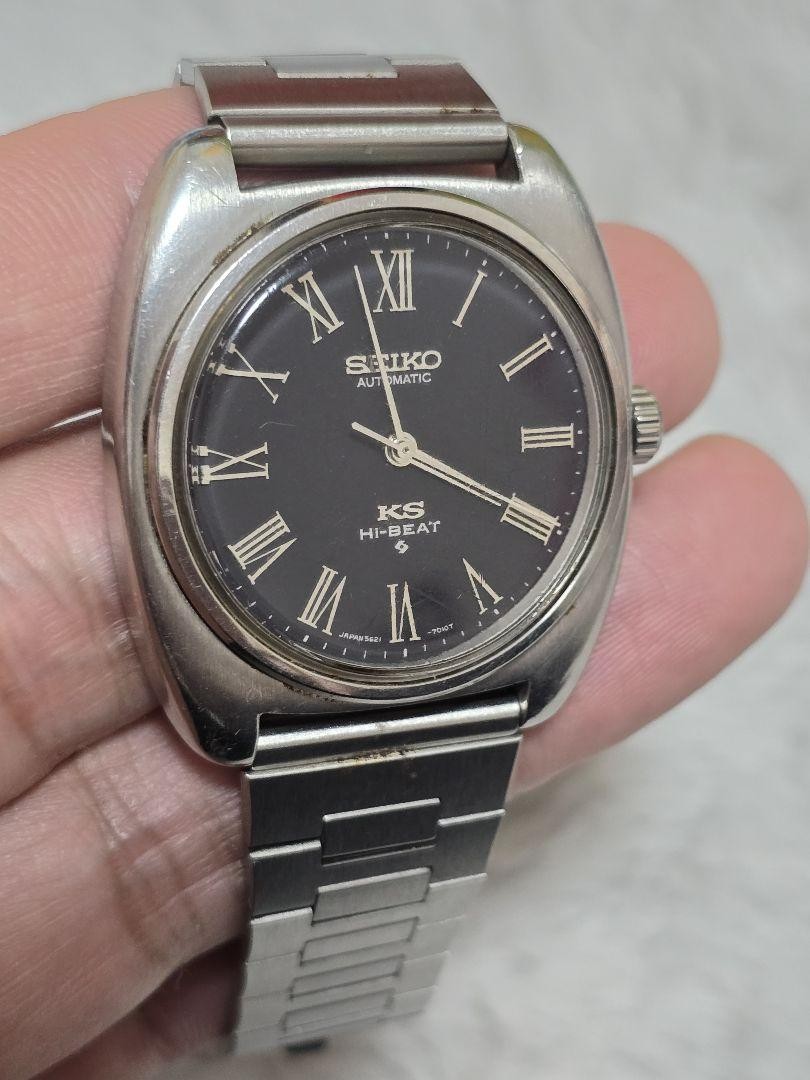 Seiko King Seiko Hi-Beat Automatic Watch Black Dial R… - Gem