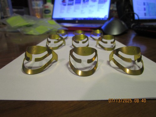 Extremely Rare Lot of 9 XL Alaska Pik Brass Finger Pick Guitar Picks | eBay