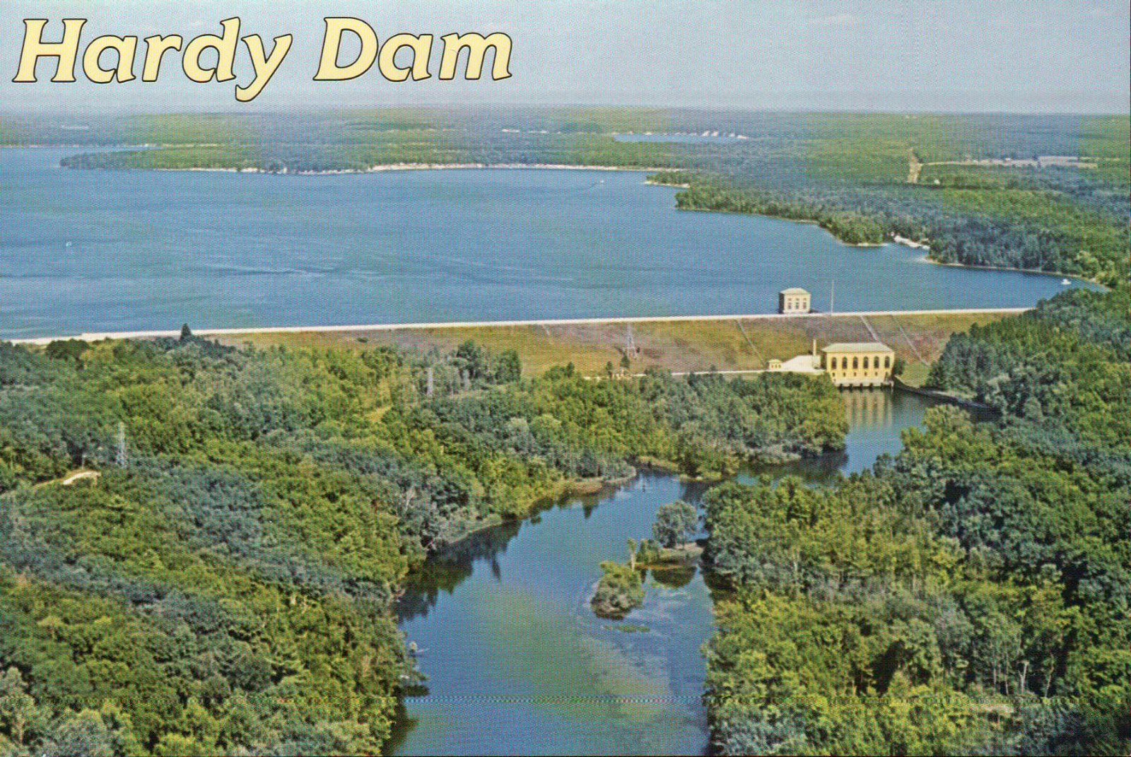 Hardy Dam, Newaygo County, Michigan, Hydroelectric Power Plant, MI ...