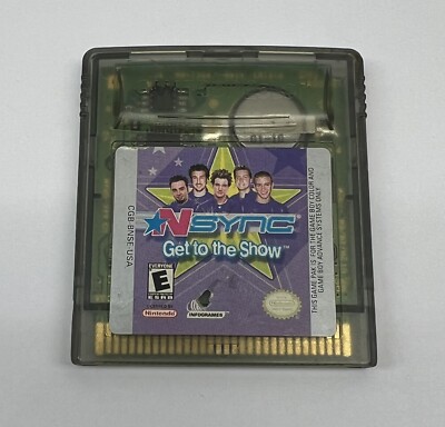 NSYNC: Get to the Show (Nintendo Game Boy Color, 2001) 742725228405| eBay