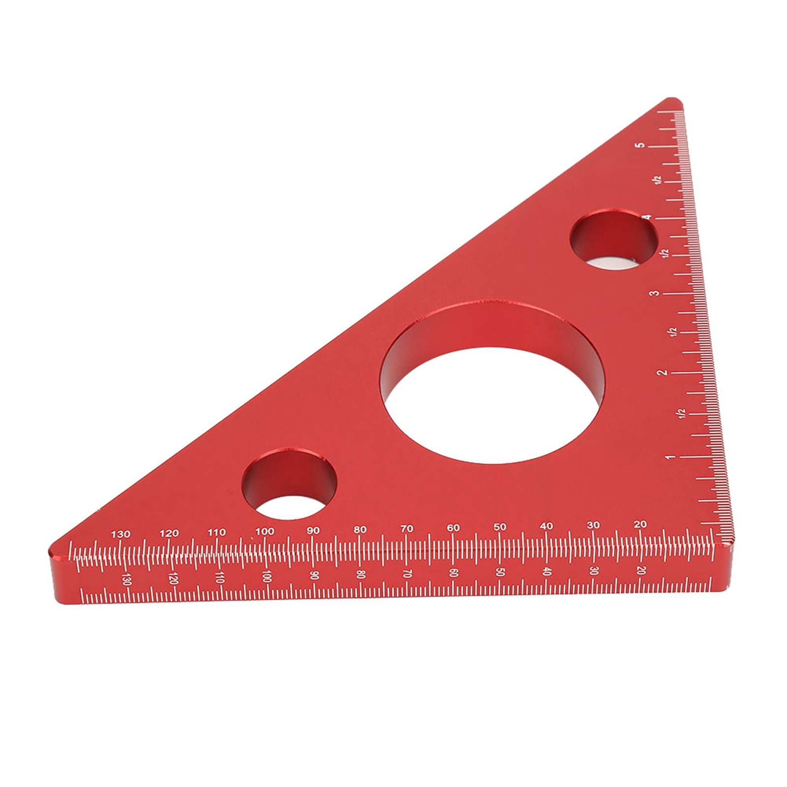 Right Angle Ruler DIY Woodworking Triangle Ruler Measuring Gauging Tool ...