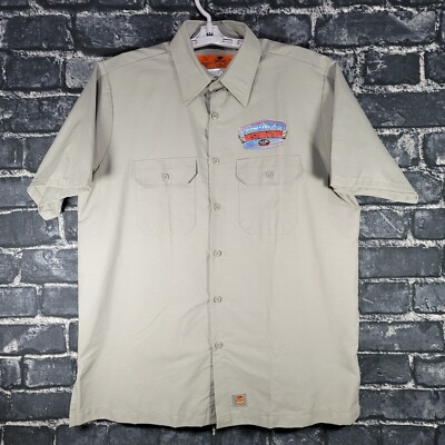 Red Kap Mechanic Work Shirt Team Modern Restoration Mens Size Large ...