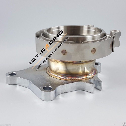 T3 T3/T4 5 Bolt Turbine Housing ExhaustFlange to 3"V Band Conversion ...