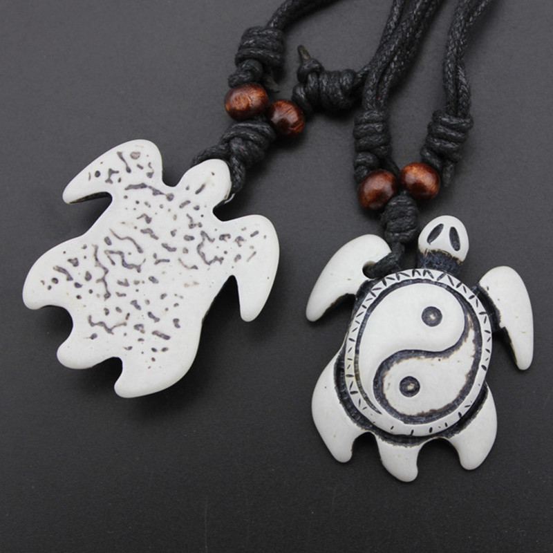 Over 30 STYLES Resin 1" to 2" TURTLES TORTOISES Pendant 18-34" Adj Cord ...