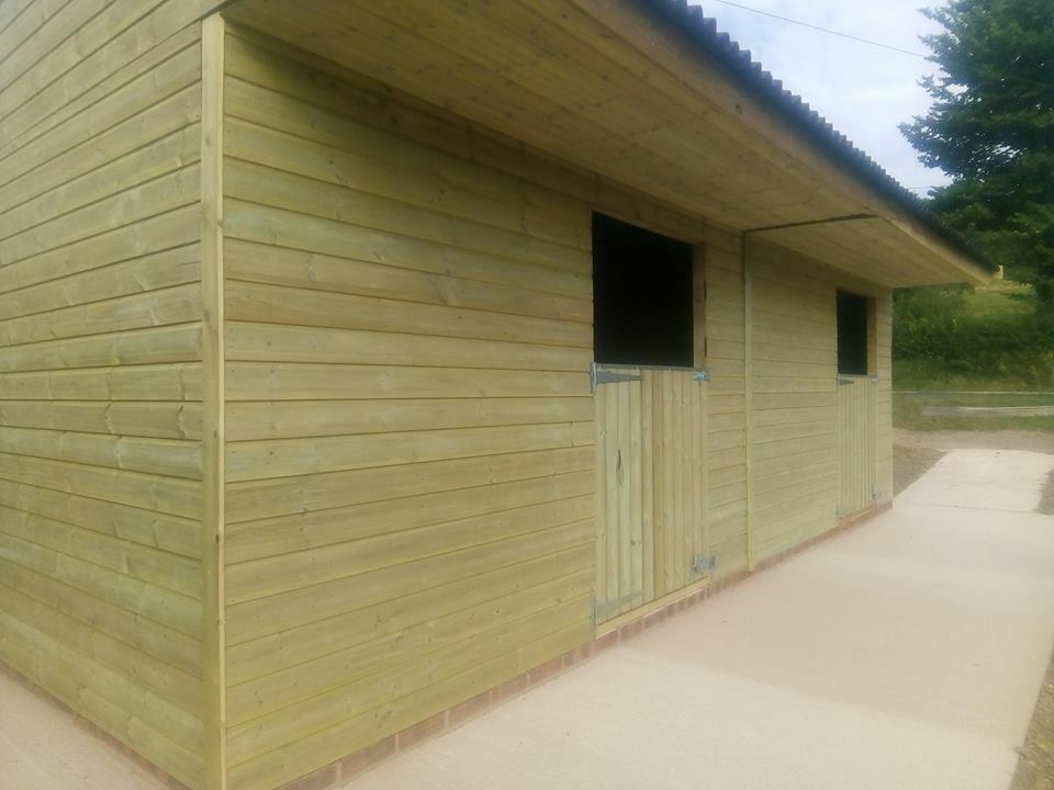 double horse stable block 24' x 12 apex roof rht Hunter | eBay UK