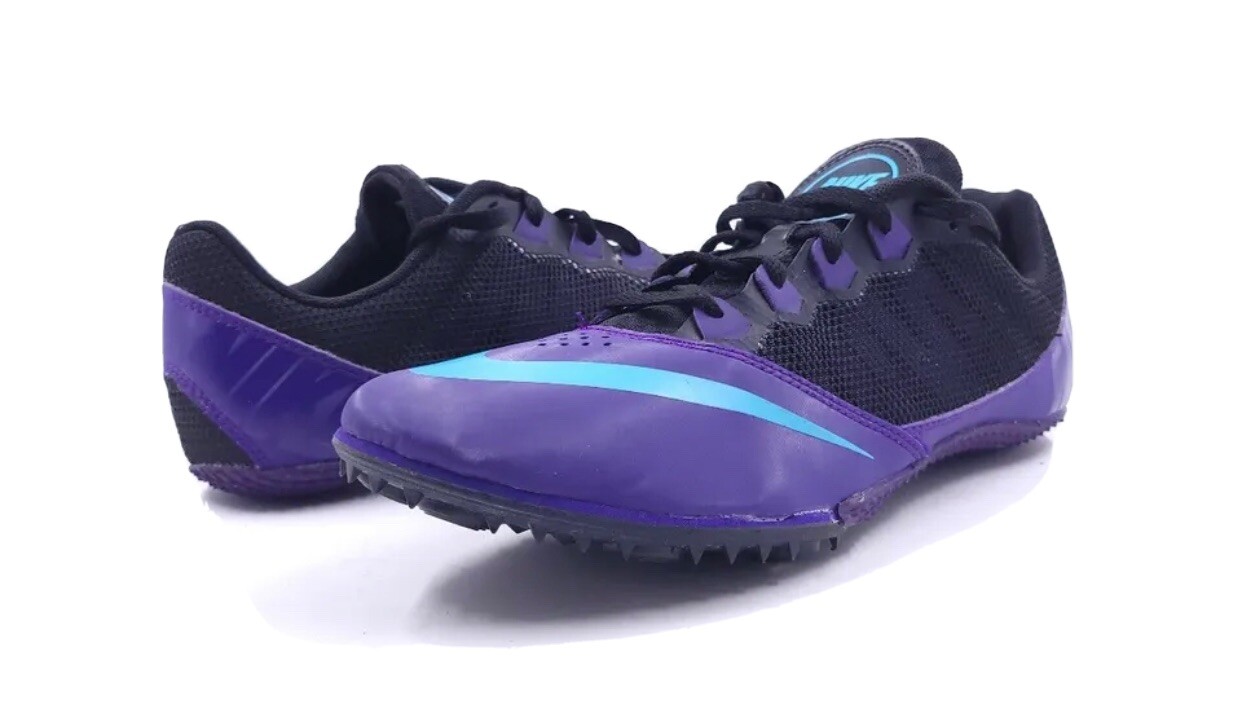 New NIKE Zoom RIVAL S7 Track Field Cleats Spikes Purple Blue Women’s ...