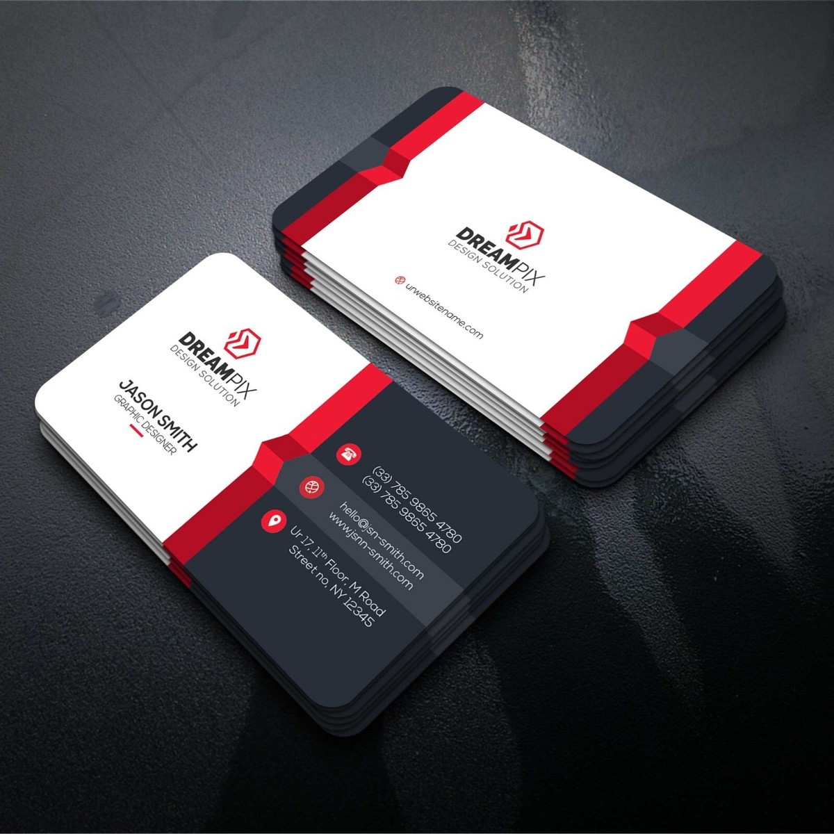 Professional Visiting Card Design Sample