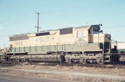 RDG reading railroad SD-45 7604 phila,pa original kk slide | eBay