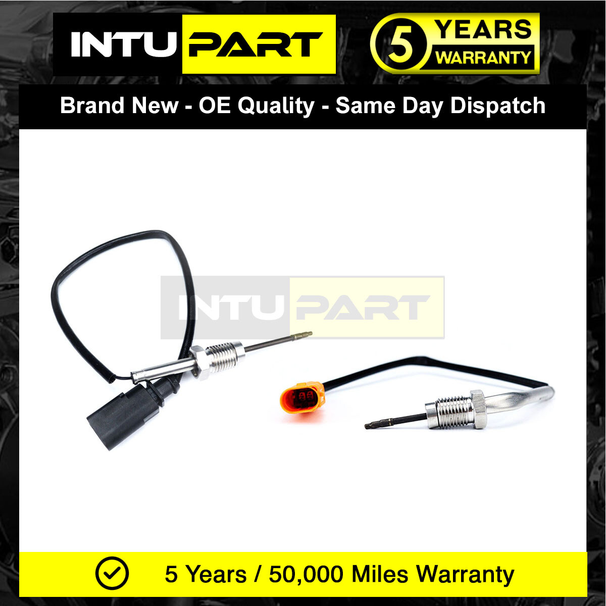 Fits Audi Q5 A4 A5 A6 Intupart Set of 2 Exhaust Gas Temperature EGT ...
