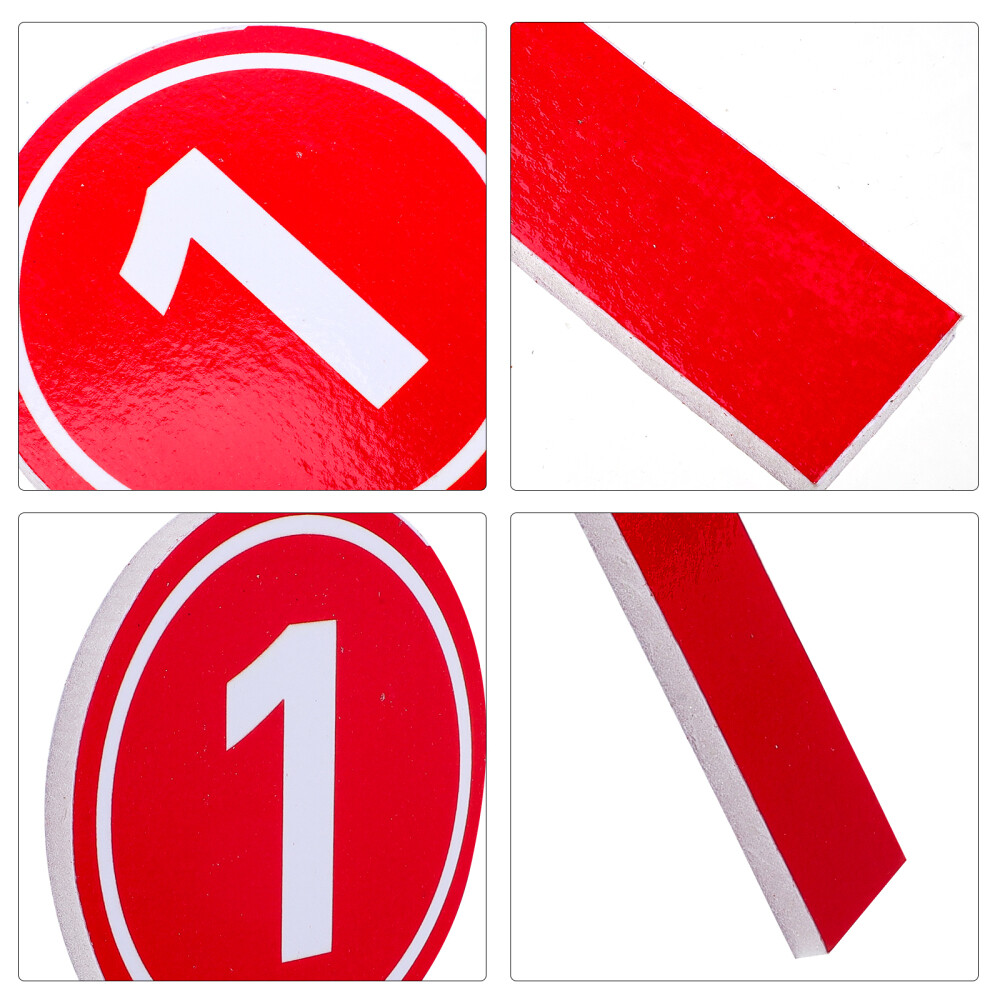 10 Pcs Handle Score Paddles Mini Whiteboards Poster Foam Handheld ...