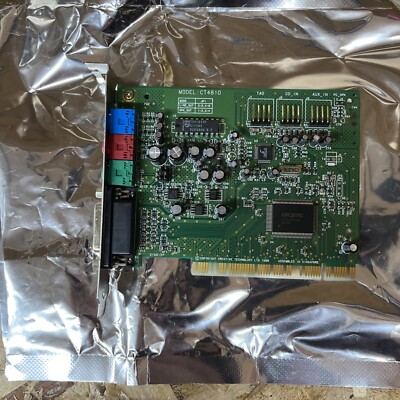 Creative Labs Sound Blaster Desktop Sound Card PCIe Model CT4810 ...