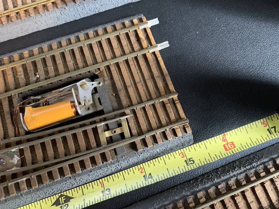 Vintage Tru-Scale HO Gauge Wood Roadbed Ready Track Lot 13 Pcs w ...