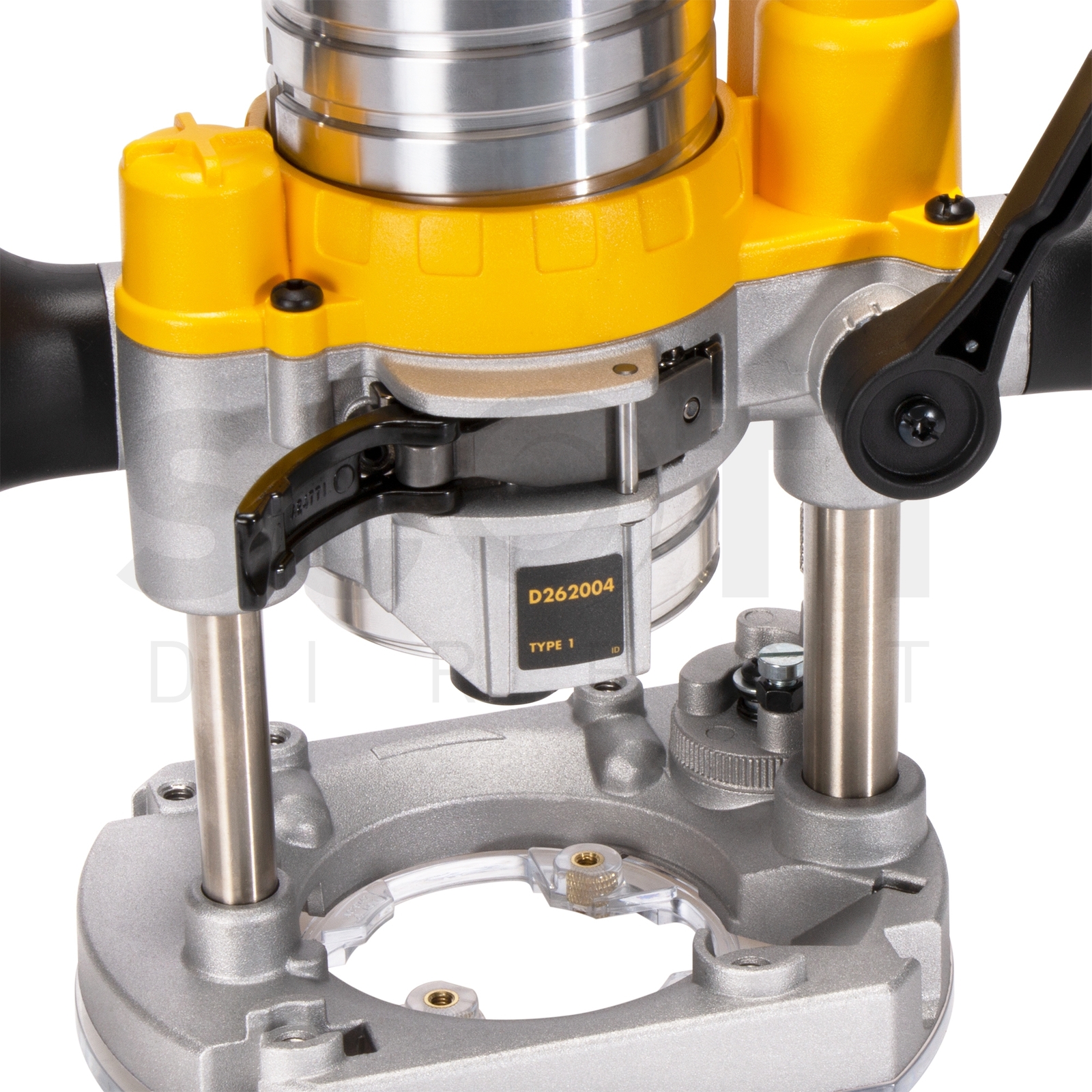 Dewalt DCW604NT 18V XR Li-ion Cordless Brushless 1/4" Router + 2 x ...