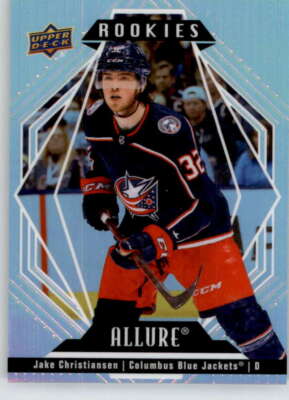 2022-23 Upper Deck Allure #106 Jake Christiansen Columbus Blue Jackets ...