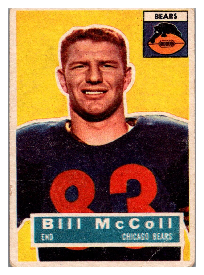 1956 Topps #83 Bill McColl | eBay