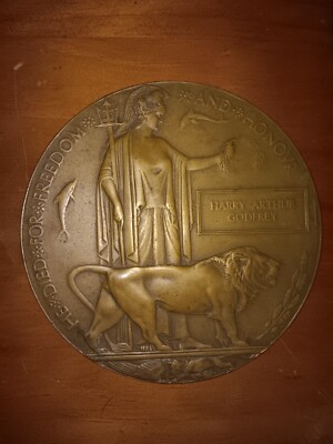 WWI Dead Mans Penny World War 1 Collectable Coin Vintage Antique Rare ...