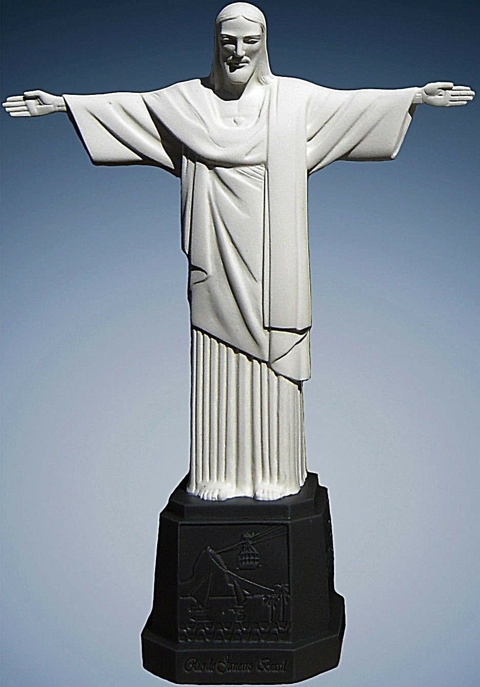 Christus der Erlöser Statue Resin original Rio de Janeiro Brasil 21,5cm ...
