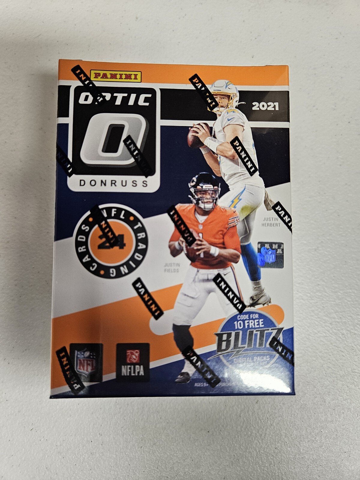 2021 Donruss Optic NFL Football Sealed Blaster Box (Chance at Downtown ...
