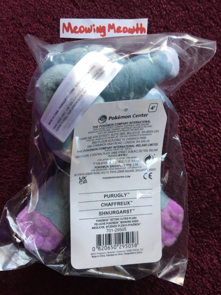 Purugly Pokemon Plush
